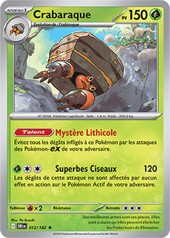 Crabaraque | Rivalités Destinées | Encyclopédie des cartes du JCC