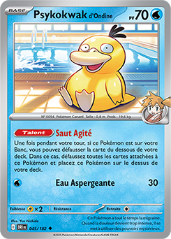 Psykokwak d’Ondine | Rivalités Destinées | Encyclopédie des cartes du JCC