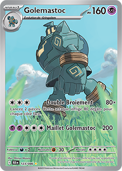 Golemastoc | Foudre Noire | Encyclopédie des cartes du JCC