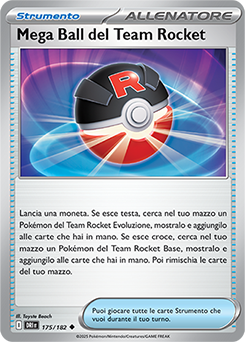 Mega Ball del Team Rocket | Rivali Predestinati | Archivio delle carte GCC