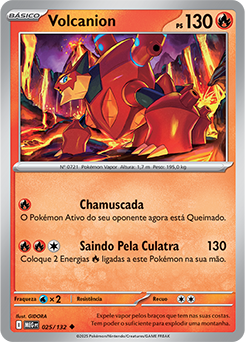 Volcanion | Megaevolução | Banco de Dados de Cards do Estampas Ilustradas