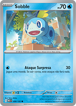 Sobble | Megaevolução | Banco de Dados de Cards do Estampas Ilustradas