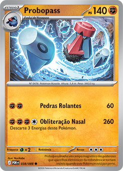 Probopass | Equilíbrio Perfeito | Banco de Dados de Cards do Estampas ...