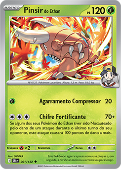Pinsir do Ethan | Rivais Predestinados | Banco de Dados de Cards do ...