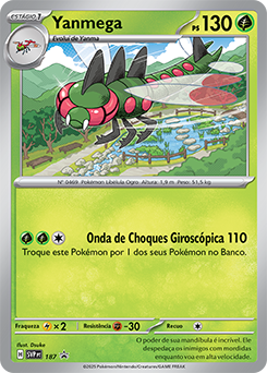 Yanmega | Escarlate e Violeta — Promo | Banco de Dados de Cards do ...