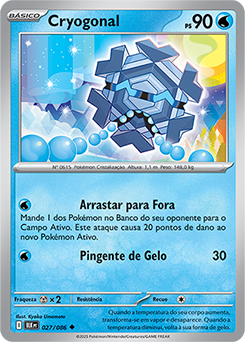 Cryogonal | Raio Preto | Banco de Dados de Cards do Estampas Ilustradas