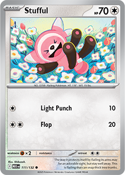 Stufful | Mega Evolution | TCG Card Database
