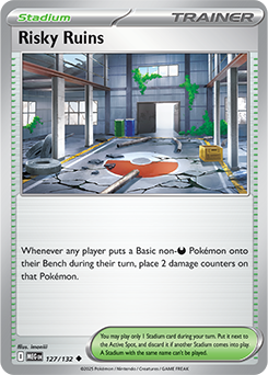 Risky Ruins | Mega Evolution | TCG Card Database