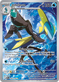 Inteleon | Mega Evolution | TCG Card Database