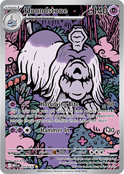 Houndstone | Mega Evolution | TCG Card Database