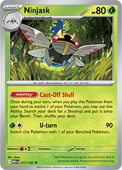 Ninjask | Mega Evolution | TCG Card Database