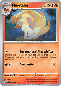 Ninetales | Mega Evolution | TCG Card Database