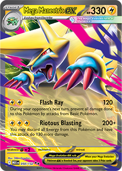 Mega Manectric ex | Mega Evolution | TCG Card Database