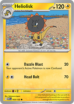 Heliolisk | Pokédex