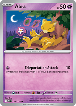 Abra | Mega Evolution | TCG Card Database