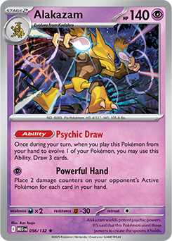 Alakazam | Mega Evolution | TCG Card Database