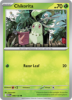 Chikorita | Mega Evolution | TCG Card Database