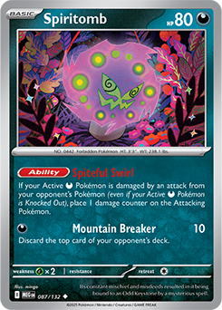 Spiritomb | Mega Evolution | TCG Card Database