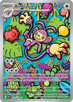 Pokemon Ambipom Weakness