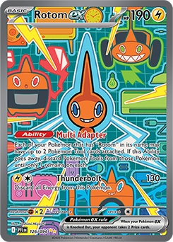 Rotom ex | Phantasmal Flames | TCG Card Database