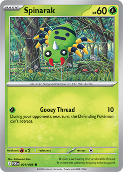 Spinarak | Pokédex