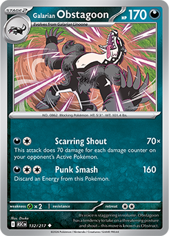 Galarian Obstagoon | Ascended Heroes | TCG Card Database