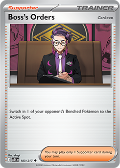 Boss’s Orders | Ascended Heroes | TCG Card Database