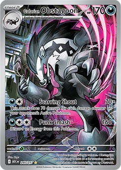 Galarian Obstagoon | Ascended Heroes | TCG Card Database