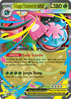 Mega Venusaur ex | Mega Evolution | TCG Card Database