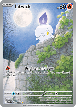 Litwick | White Flare | TCG Card Database