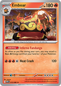 Emboar | White Flare | TCG Card Database
