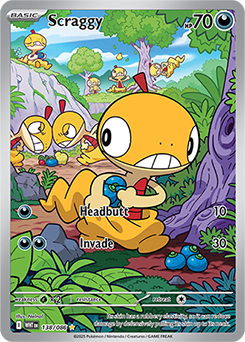 Scraggy | White Flare | TCG Card Database