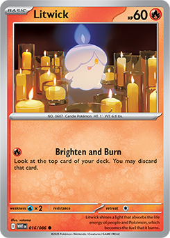 Litwick | White Flare | TCG Card Database