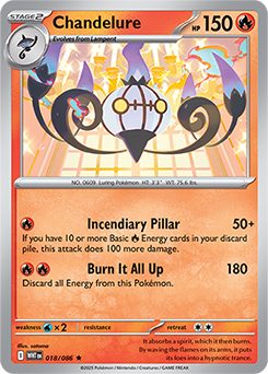 Chandelure | White Flare | TCG Card Database