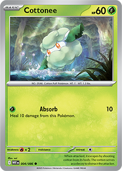 Cottonee | White Flare | TCG Card Database