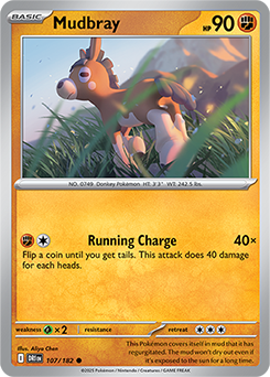Mudbray | Destined Rivals | TCG Card Database