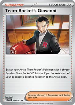 Team Rocket’s Giovanni | Destined Rivals | TCG Card Database