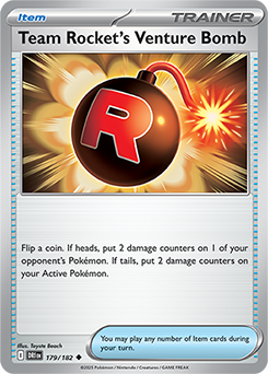 Team Rocket’s Venture Bomb | Destined Rivals | TCG Card Database