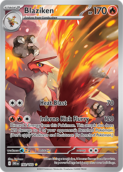 Blaziken | Destined Rivals | TCG Card Database