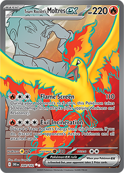 Team Rocket’s Moltres ex | Destined Rivals | TCG Card Database