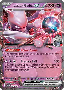 Team Rocket’s Mewtwo ex | Destined Rivals | TCG Card Database