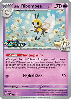 Lillie’s Ribombee | Journey Together | TCG Card Database