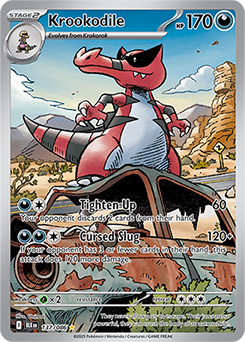 Pokemon Krookodile Card